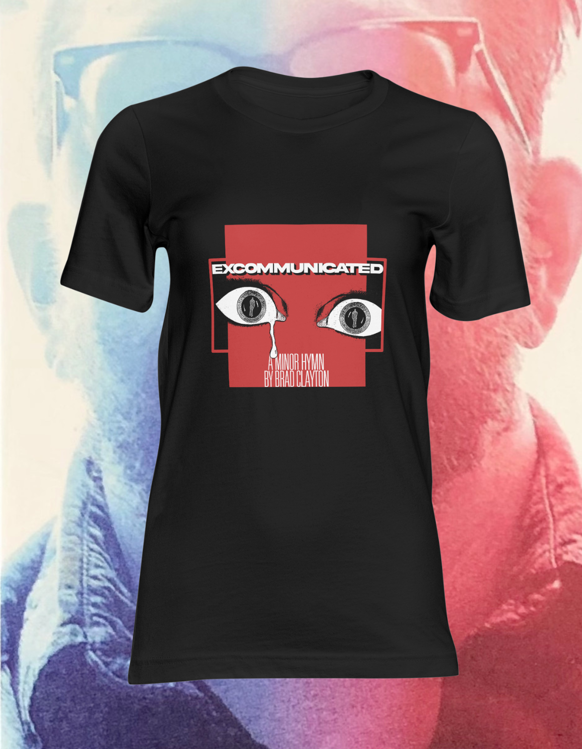 Brad Clayton Excommunicated Tee - Black – Minor Hymns